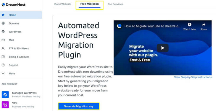Cómo Migrar Tu Sitio Web de WordPress a DreamHost (En 6 Pasos) - Guías para Sitios Web, Tips ...