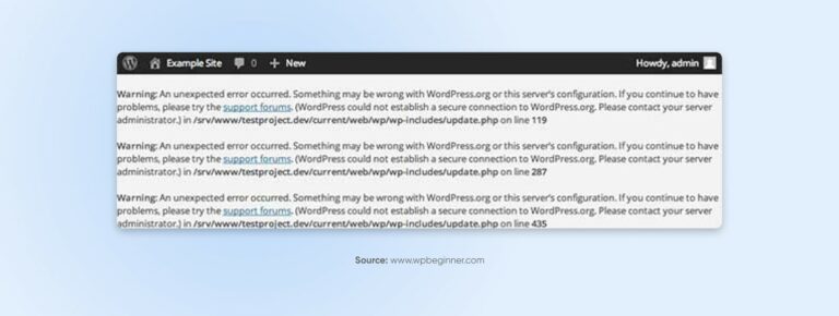 18 Common WordPress Errors (And How To Fix Them) - DreamHost