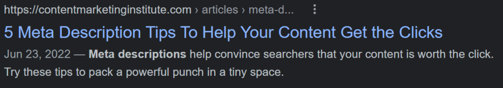 How to Write the Perfect Meta Description - DreamHost