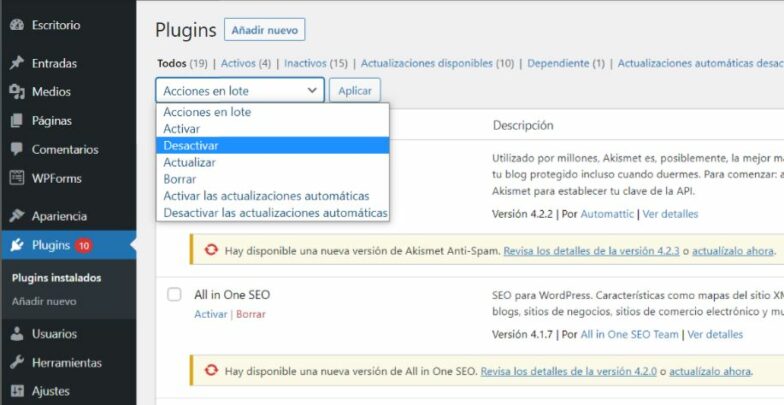 Cómo Actualizar tu versión PHP - DreamHost