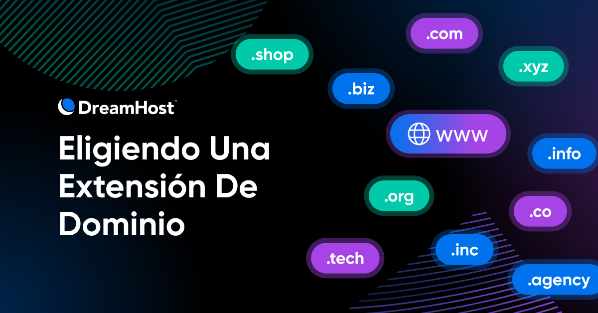 Guía de extensiones de dominio para PYMES - DreamHost