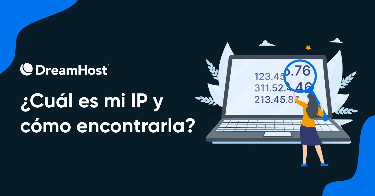 Cuál es mi IP y Cómo Puedo Encontrarla - DreamHost