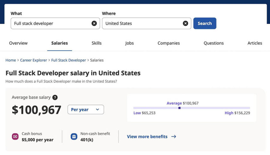 Salario de Desarrollador Front End en el 2022 - DreamHost