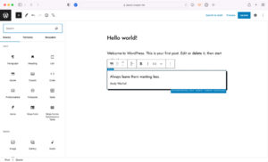 Decoding WordPress: Block Patterns - DreamHost