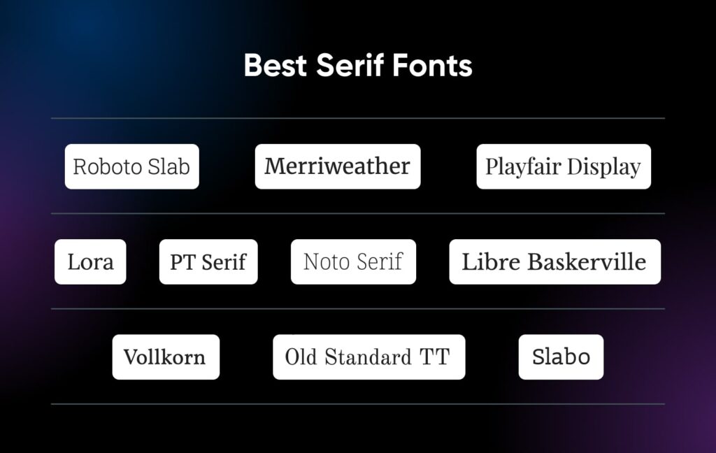 50 Hand-Picked Google Fonts For Your Next Project