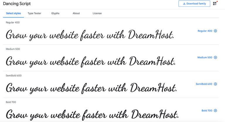 Mejores Fuentes de Google + Combinaciones Tipográficas - DreamHost