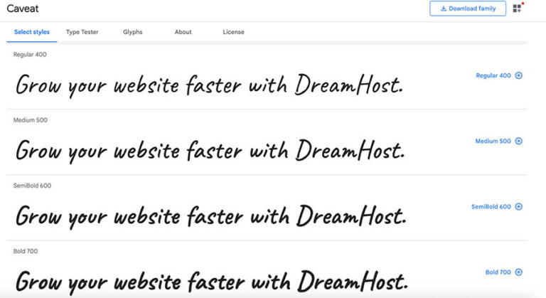 Mejores Fuentes de Google + Combinaciones Tipográficas - DreamHost