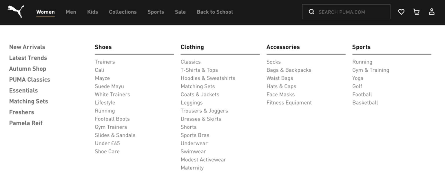 12 Important Navigation Menu Design Tips - DreamHost