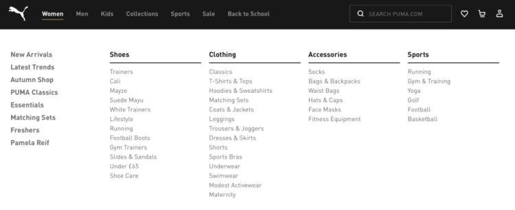 12 Important Navigation Menu Design Tips - DreamHost