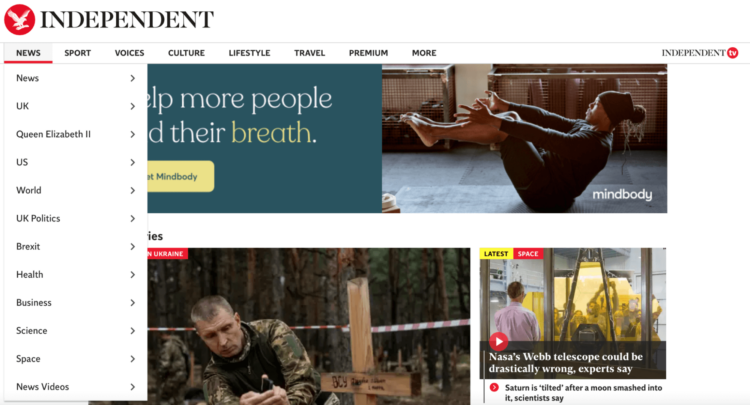 12 Important Navigation Menu Design Tips - DreamHost