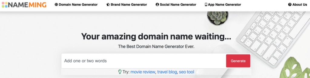 17 Clever Domain Name Generators