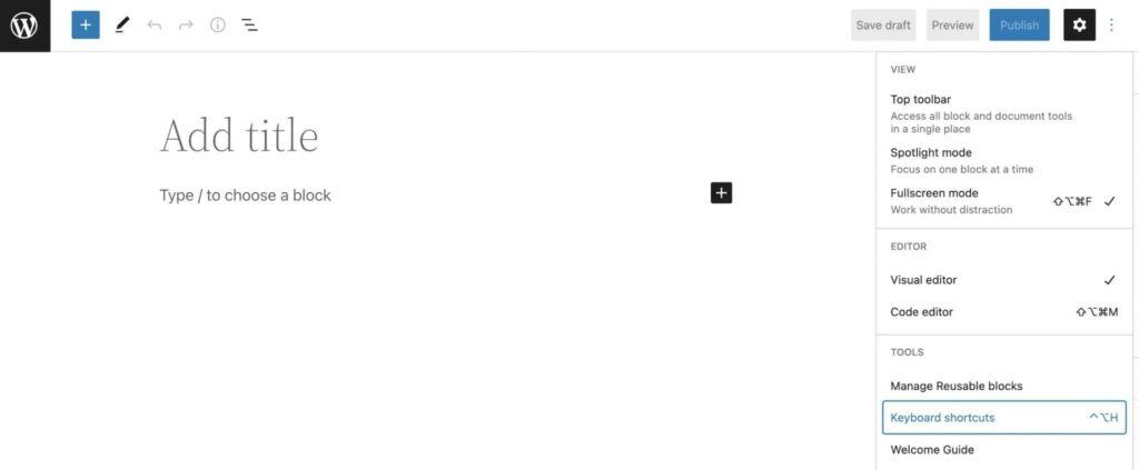 99 Time-Saving WordPress Keyboard Shortcuts - DreamHost