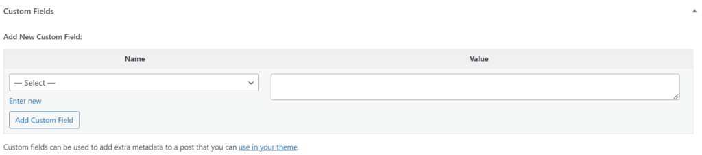 How to Add Custom Fields in WordPress - DreamHost