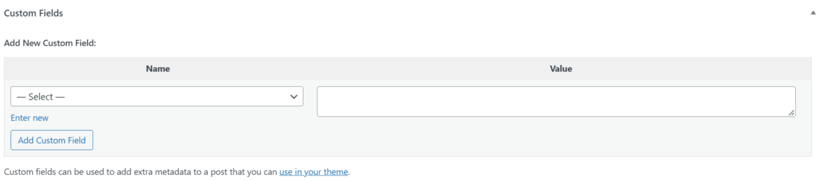 How to Add Custom Fields in WordPress - DreamHost