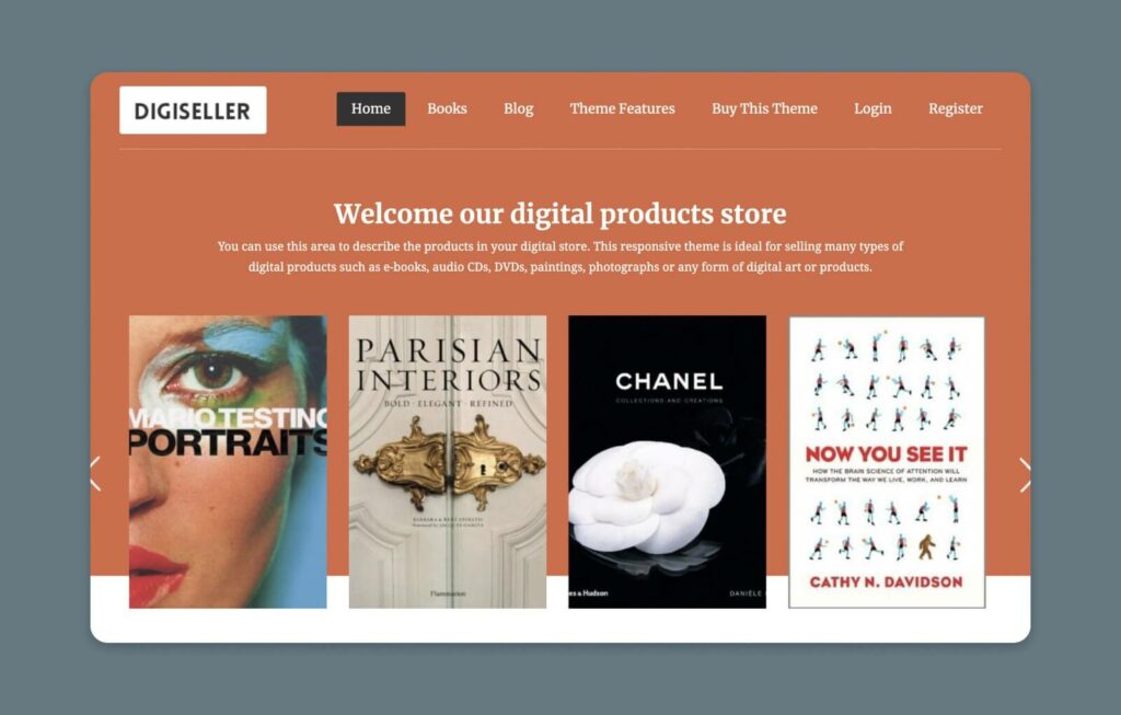 Best WordPress Themes for Authors - DreamHost