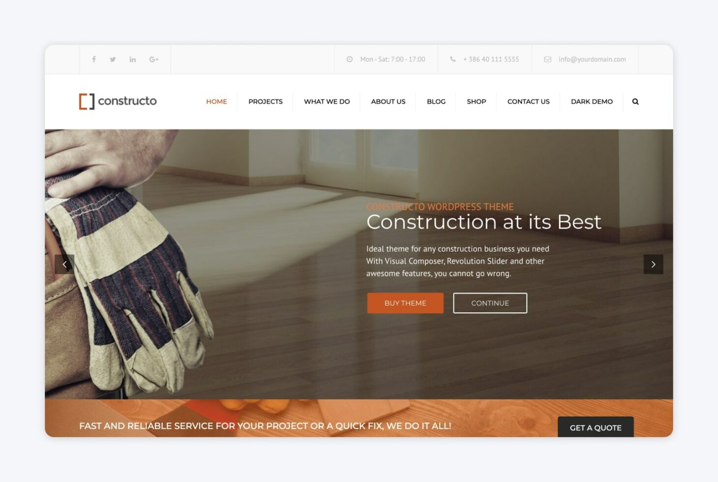 Best WordPress Themes for Tradespeople - DreamHost