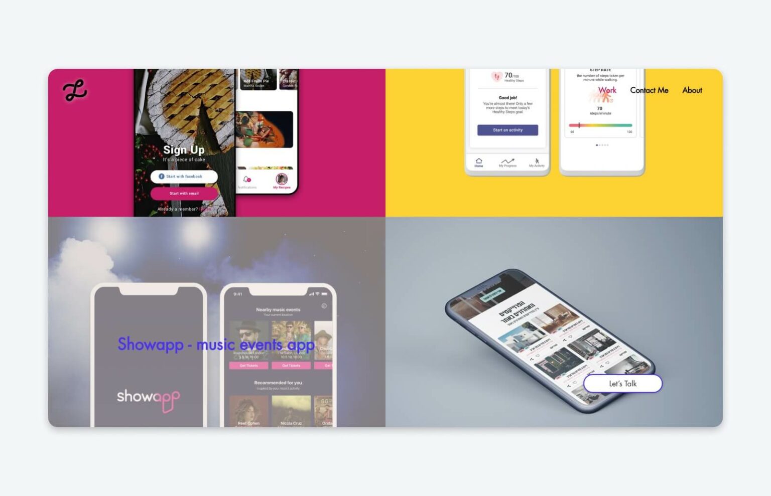 Inspirational Design Portfolio Examples - DreamHost