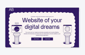 Ejemplos de Portafolios de Diseño Inspiradores - DreamHost