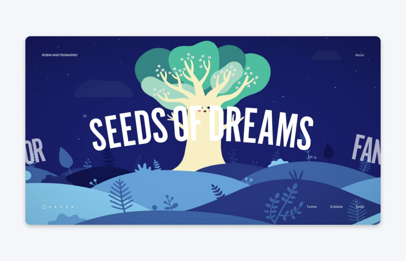 Inspirational Design Portfolio Examples - DreamHost