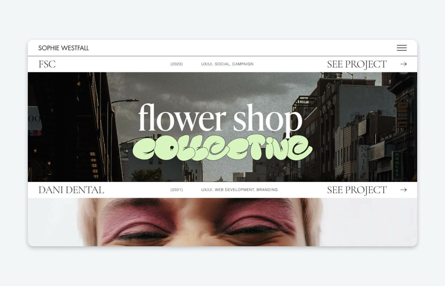 Inspirational Design Portfolio Examples - DreamHost