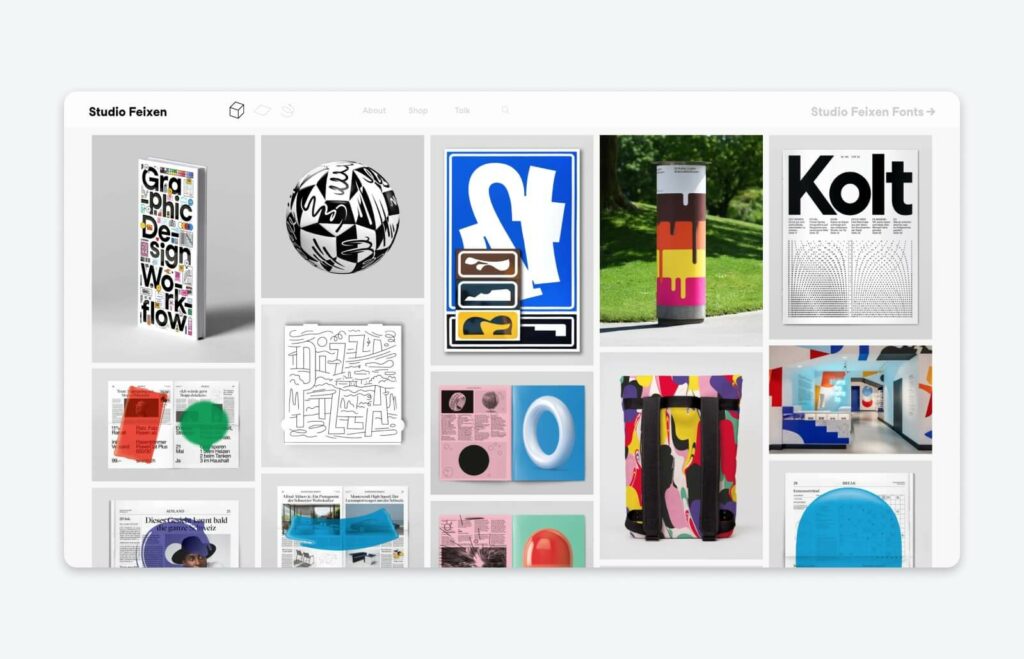 Inspirational Design Portfolio Examples - DreamHost