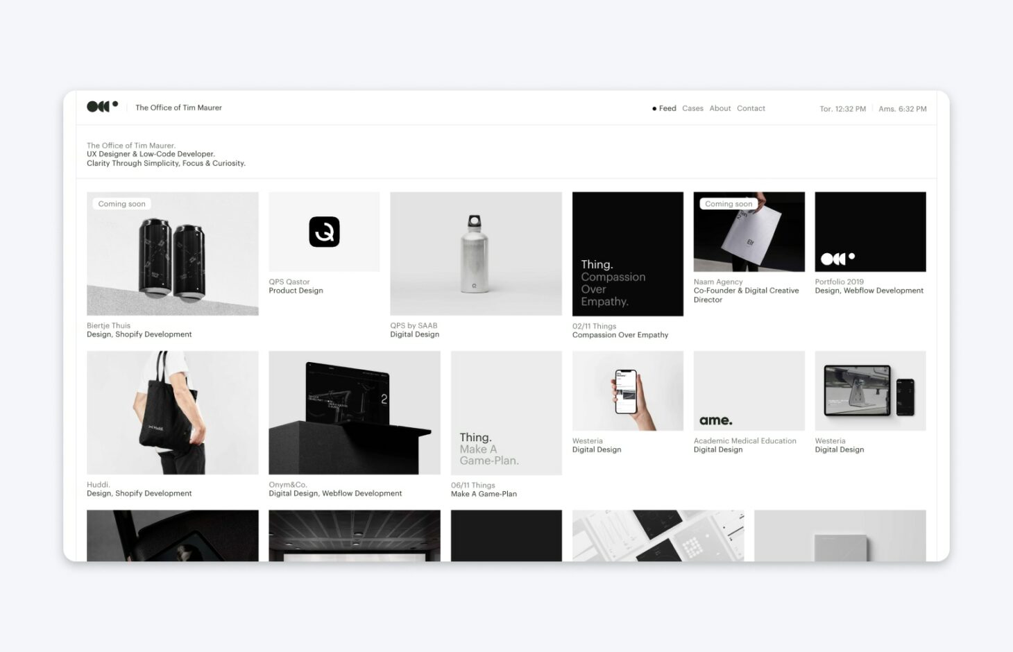 Inspirational Design Portfolio Examples - DreamHost