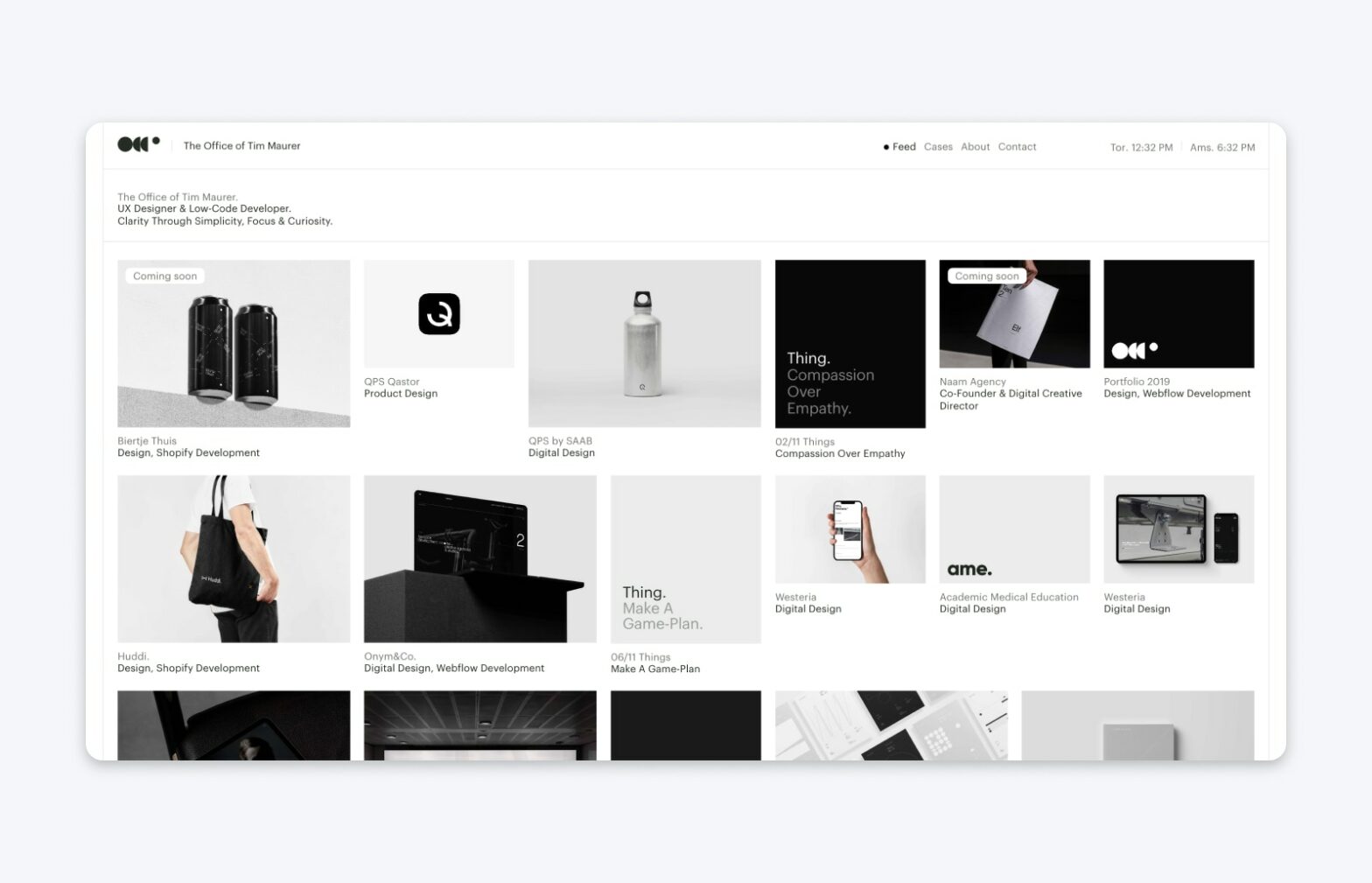 Inspirational Design Portfolio Examples - DreamHost