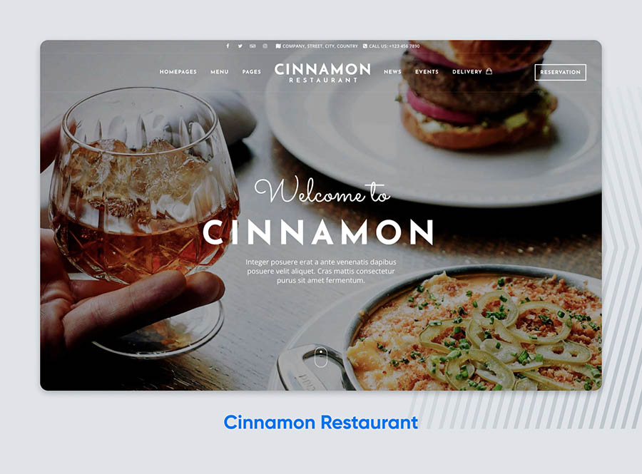 25 Temas WordPress Para el Sitio Web de Tu Restaurante - DreamHost
