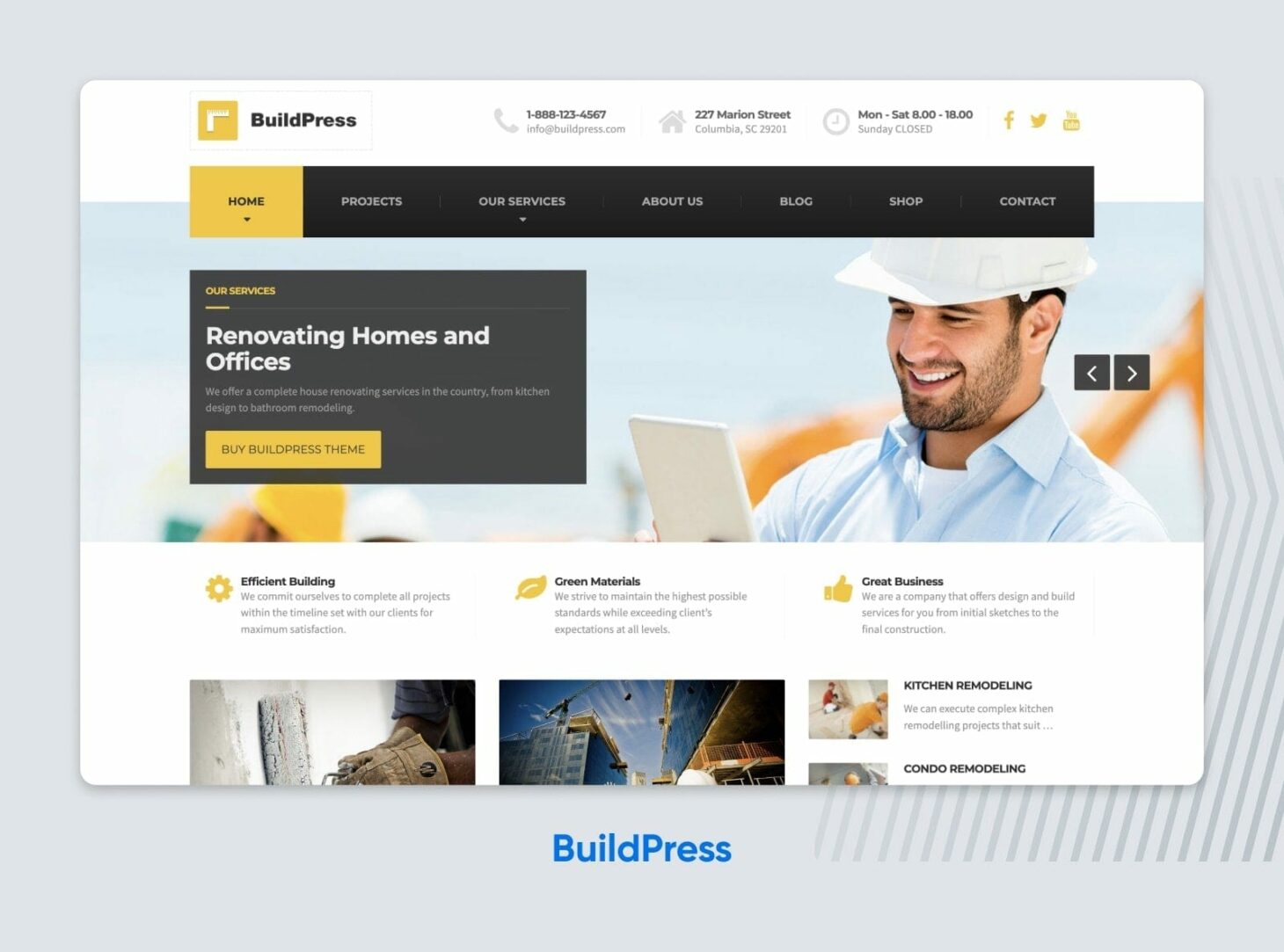 Top Construction WordPress Themes Clients Love - DreamHost