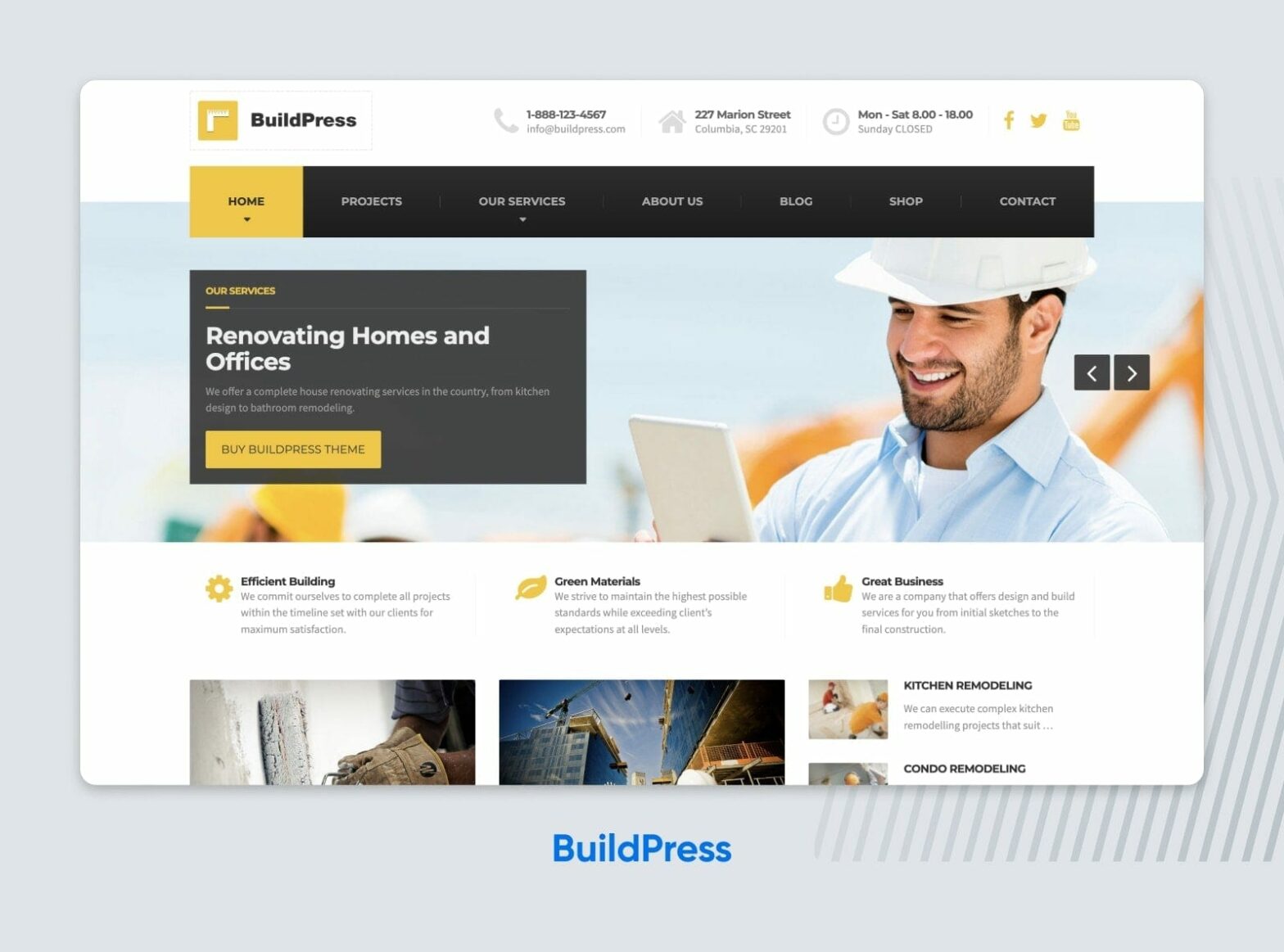 Top Construction WordPress Themes Clients Love - DreamHost