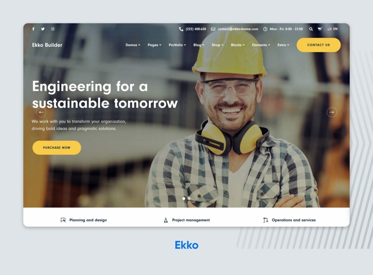 Top Construction WordPress Themes Clients Love - DreamHost