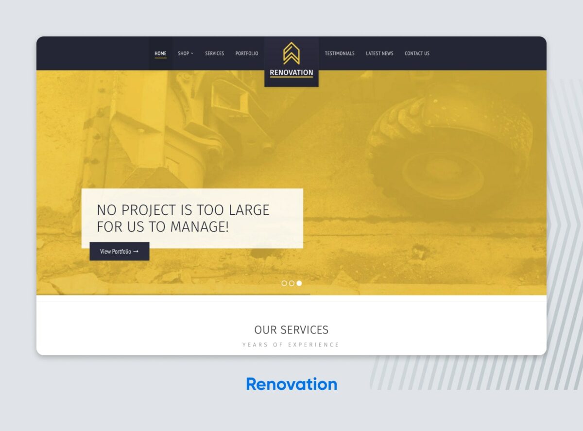 Top Construction WordPress Themes Clients Love - DreamHost