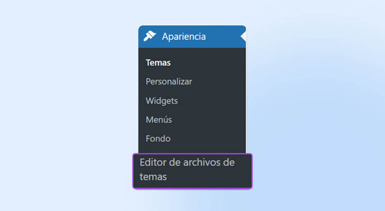 Usando el Editor de Temas de WordPress - DreamHost