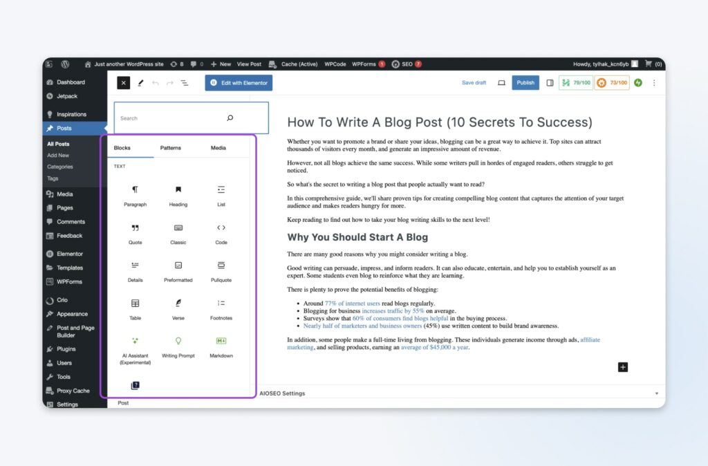 How To Write A Blog Post - DreamHost