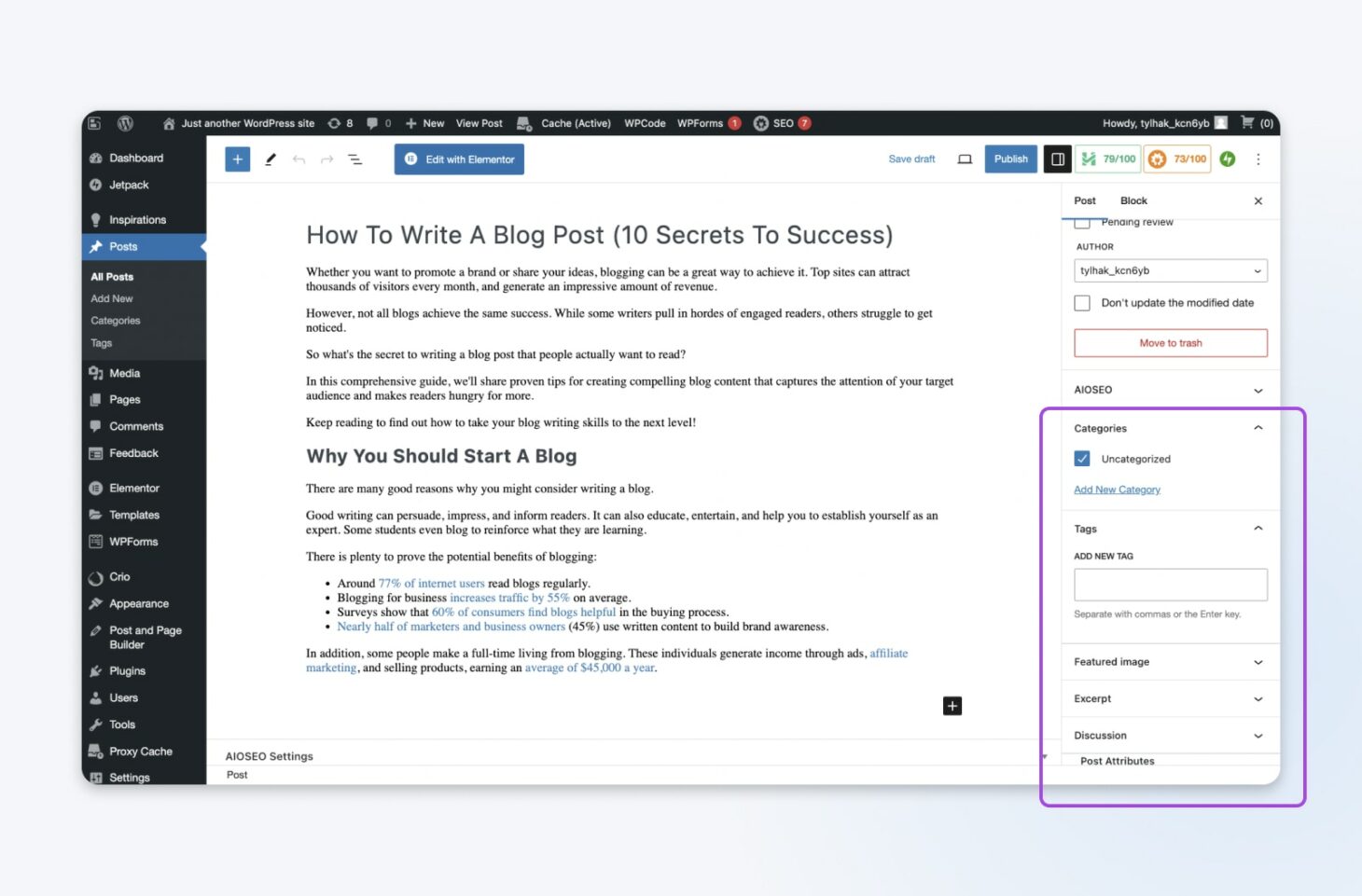 How To Write A Blog Post - DreamHost