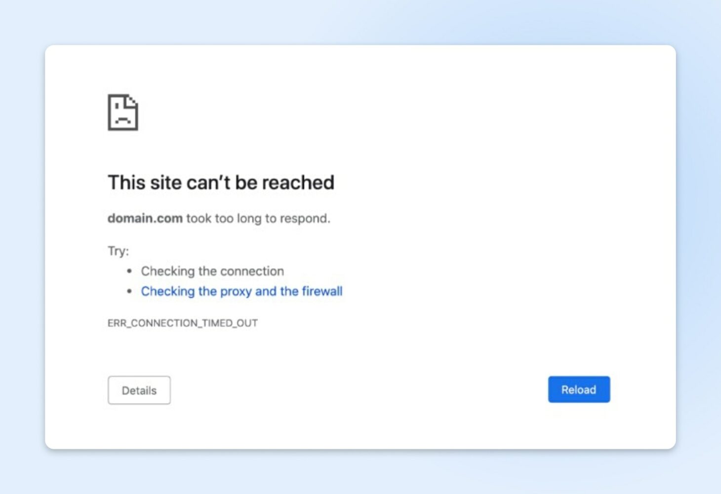 Fixing ERR_CONNECTION_TIMED_OUT - DreamHost