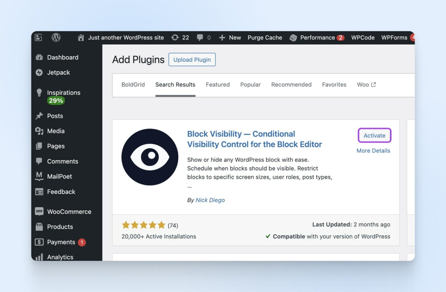 Effortless WordPress Customization With Block Visibility - DreamHost