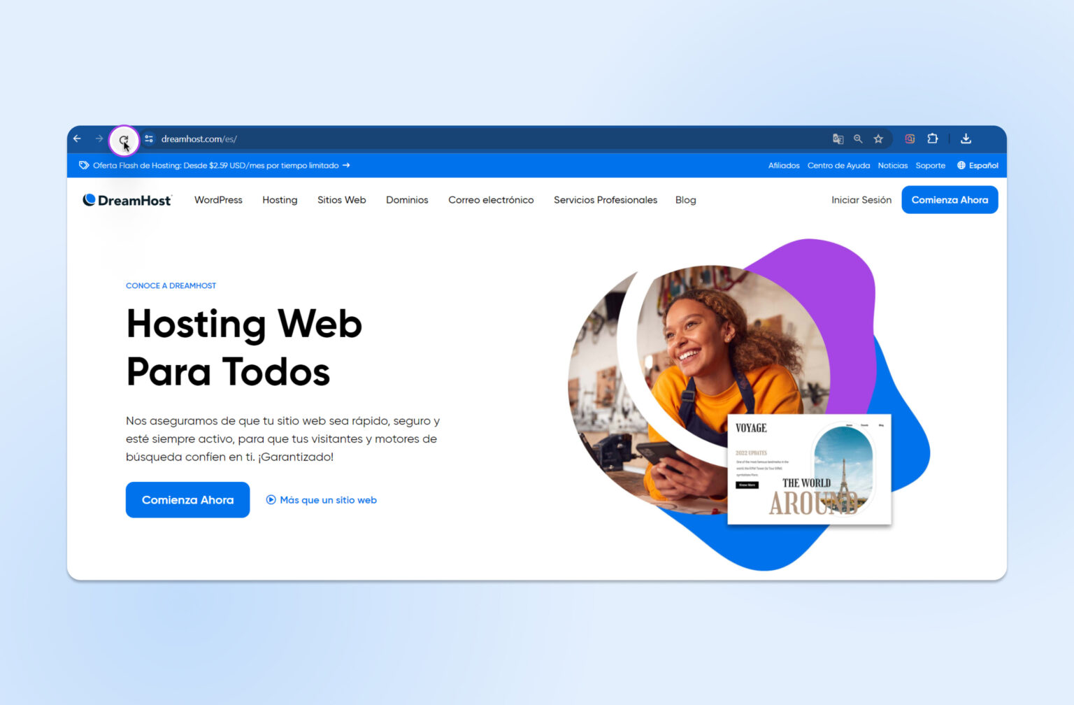Soluciona el Error ERR_CACHE_MISS en Chrome - DreamHost