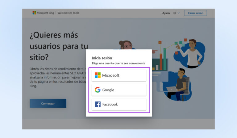 Herramientas para Webmasters de Bing Guía - DreamHost