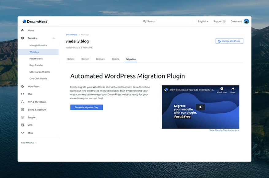 Introducing the Enhanced DreamHost Control Panel - DreamHost