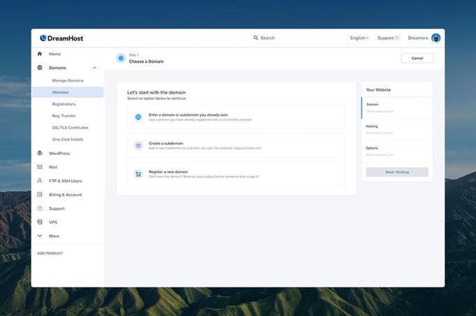 Introducing the Enhanced DreamHost Control Panel - DreamHost