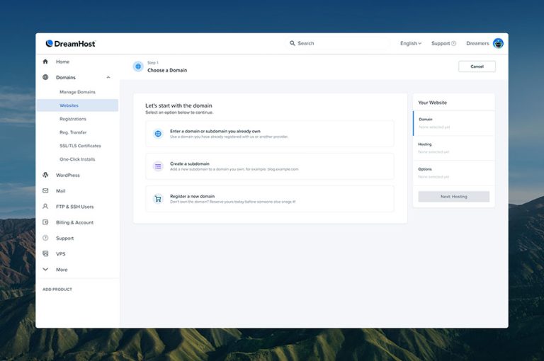 Introducing the Enhanced DreamHost Control Panel - DreamHost