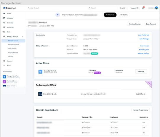 Get Your Free .SHOP Domain - DreamHost