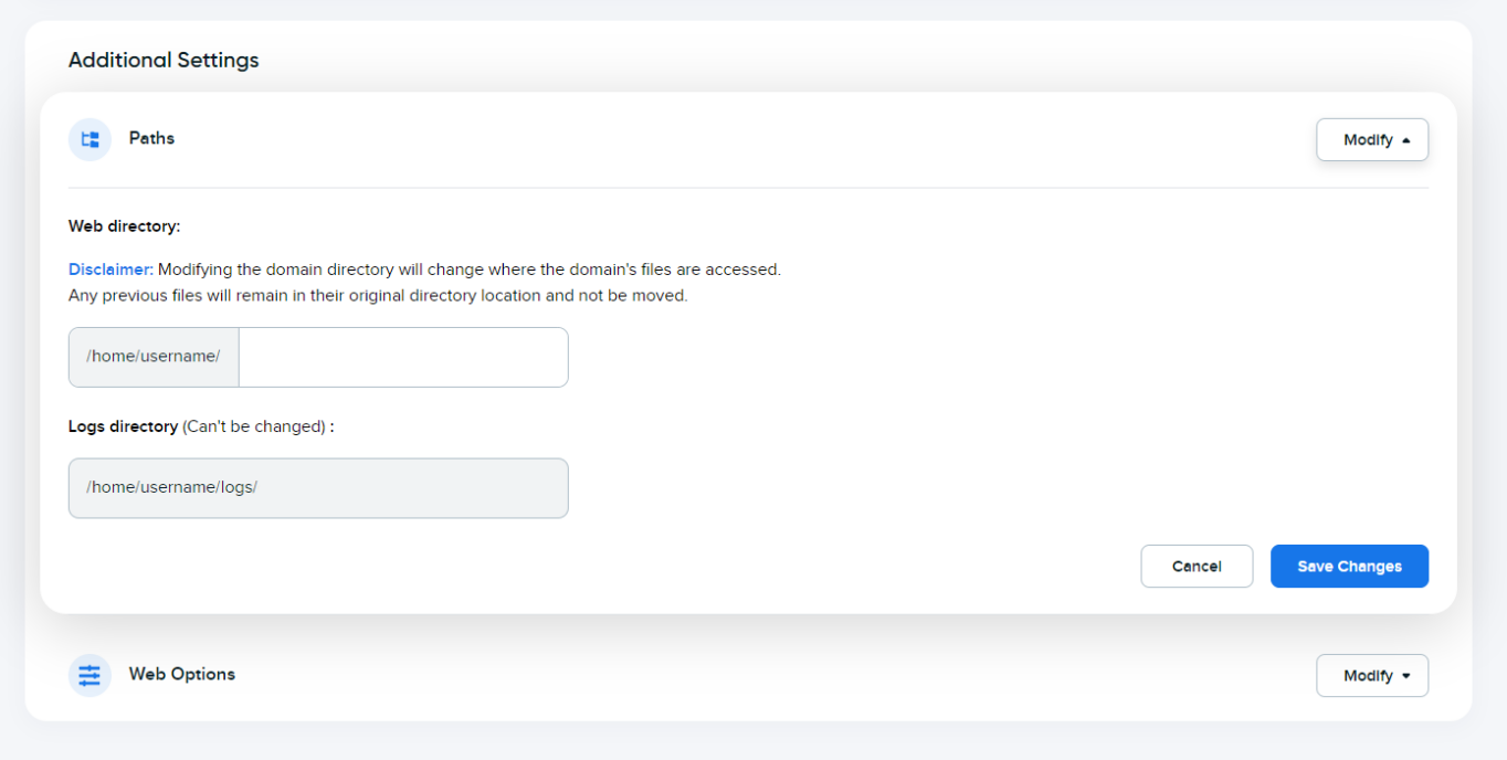 Panel Update: Top-requested features now available in “Manage Websites ...