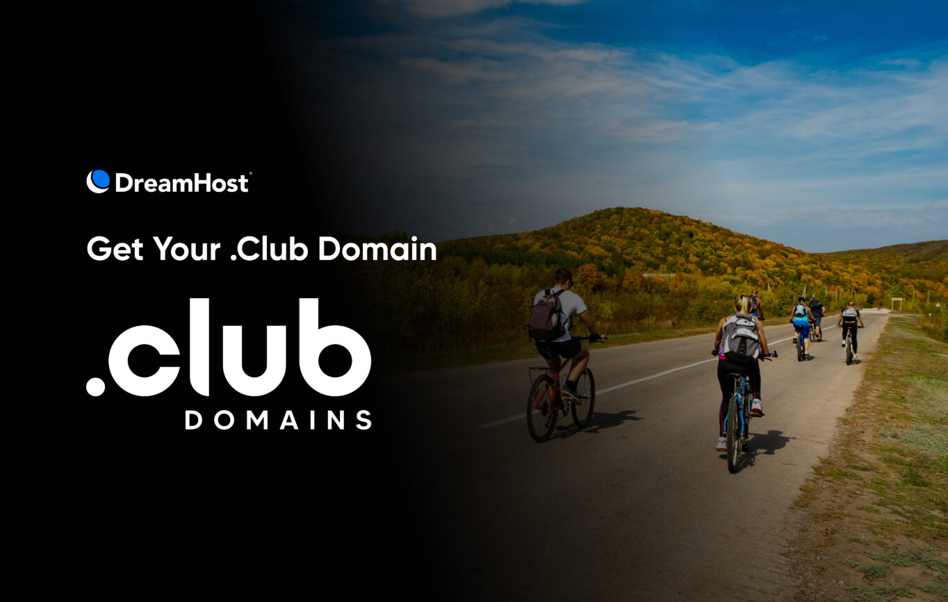 .CLUB Domains Now Free for a Limited Time - DreamHost